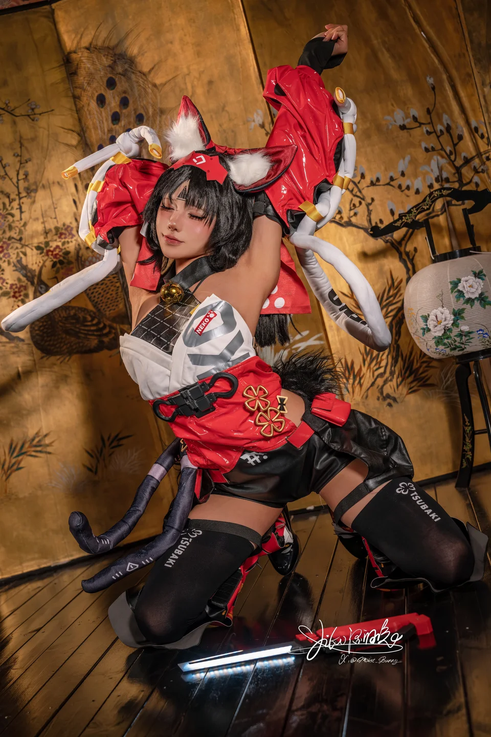 Yiko湿润兔_10月作品『绝区零_猫宫又奈』74P_1V_ROLY_POLY（双机位） | 91绅士 | 超清写真集 | 91shenshi